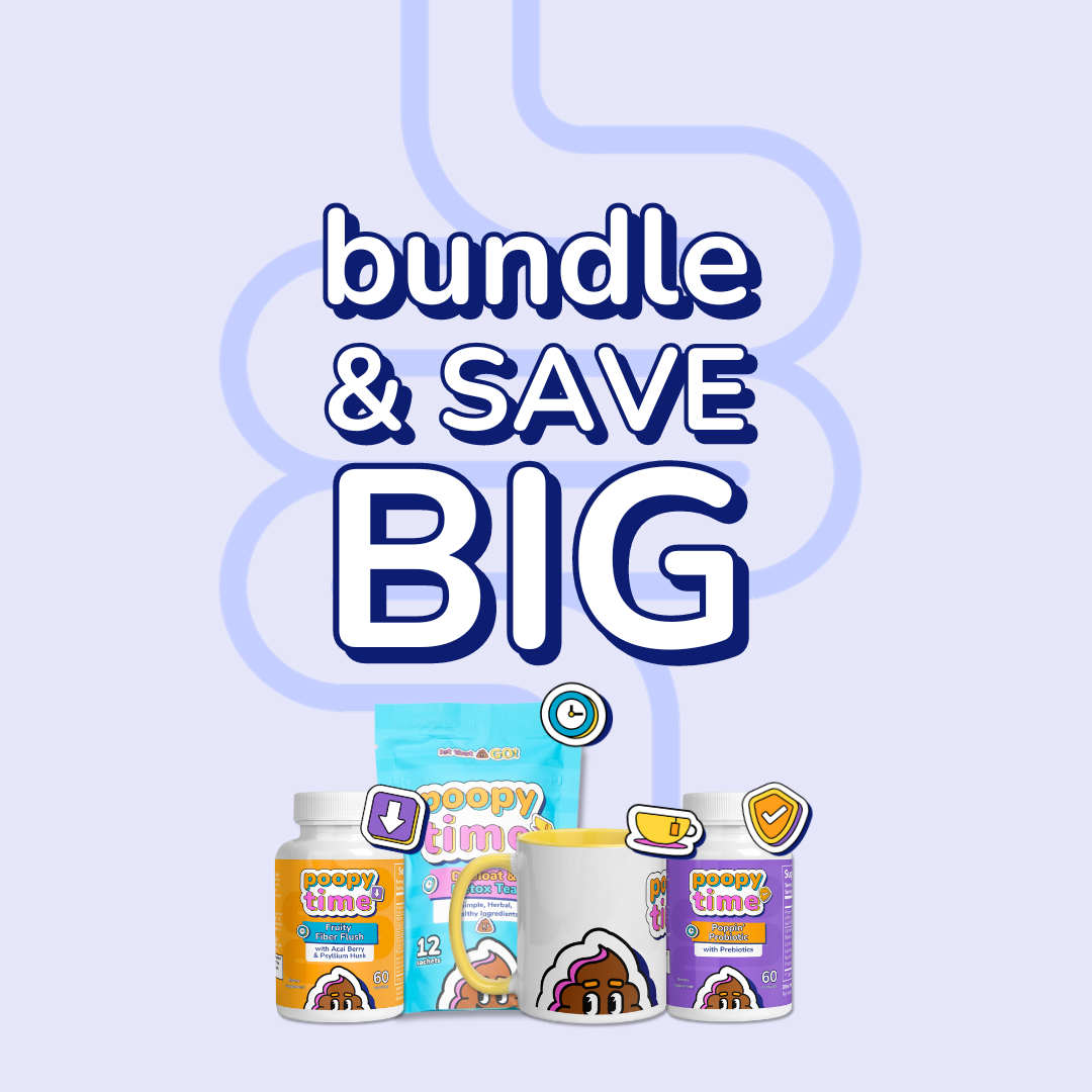 Poopy Time Bundle & SAVE! – Poopy Time Tea