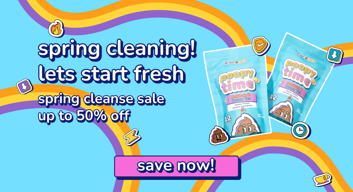 Poopy Time Tea® - The Original Debloat and Detox Tea