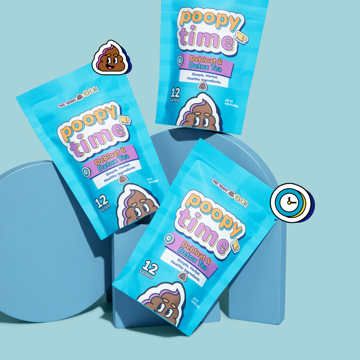 Poopy Time Debloat & Detox Tea – Poopy Time Tea