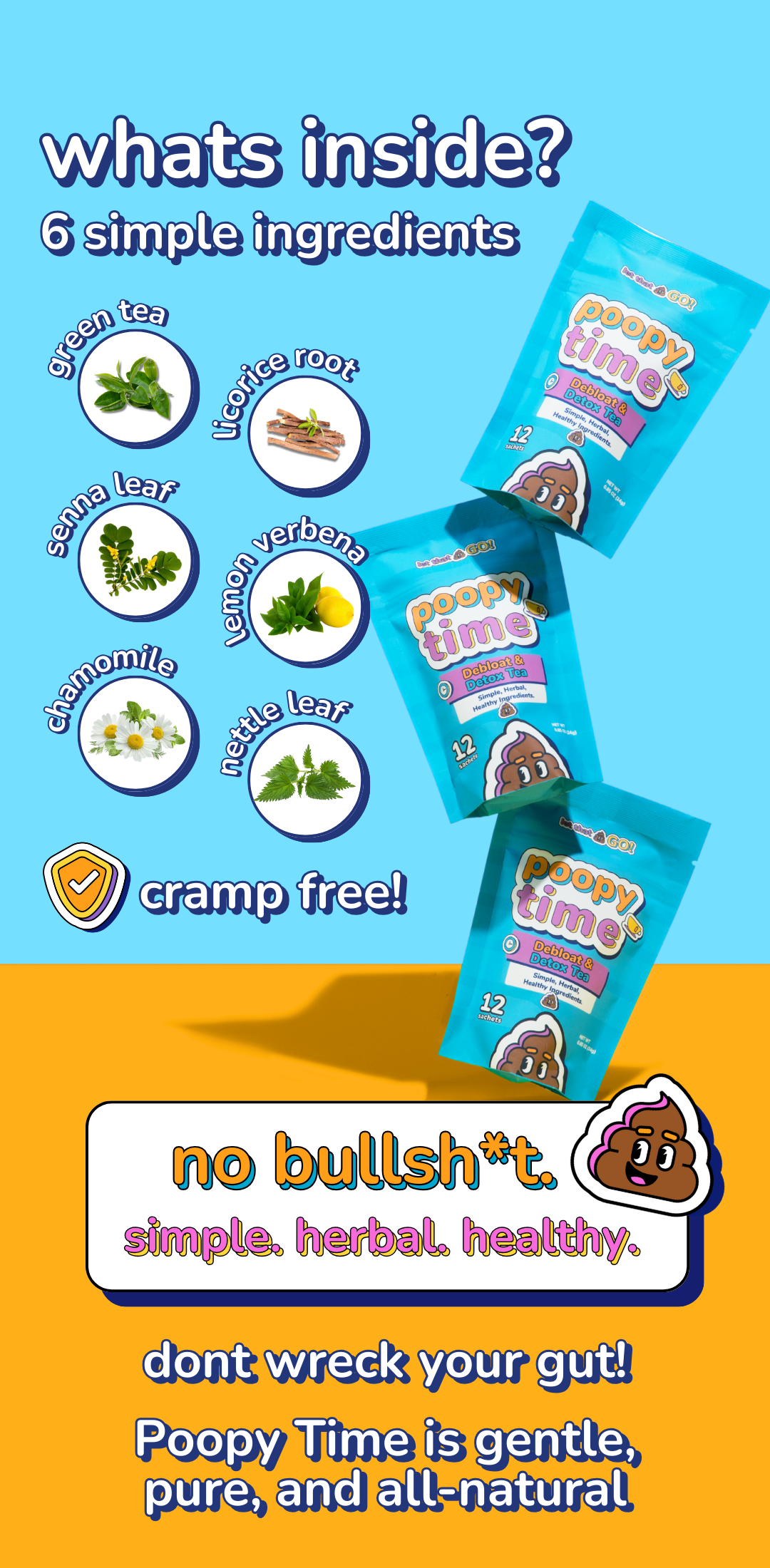 Ingredients – Poopy Time Tea