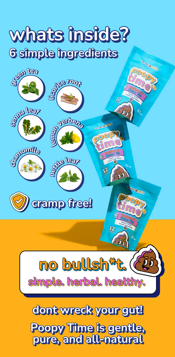 Poopy Time Tea® - The Original Debloat and Detox Tea