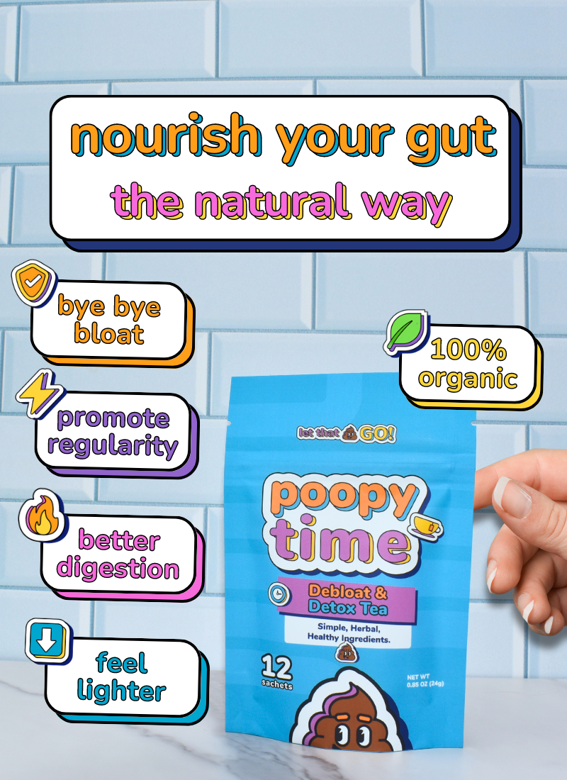 Poopy Time Tea® - The Original Debloat and Detox Tea